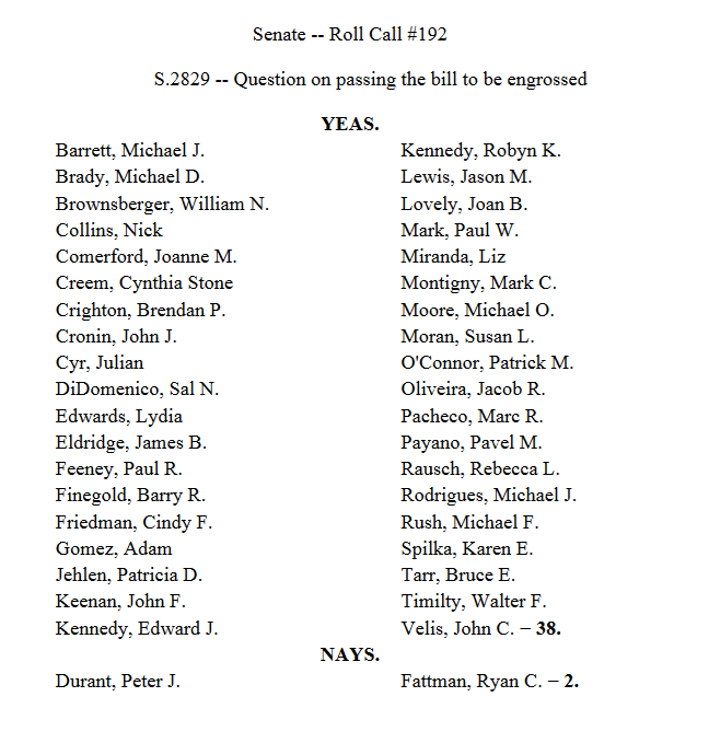 MA Senate Passes Climate Omnibus Bill 38 to 2. Here’s What’s in It ...