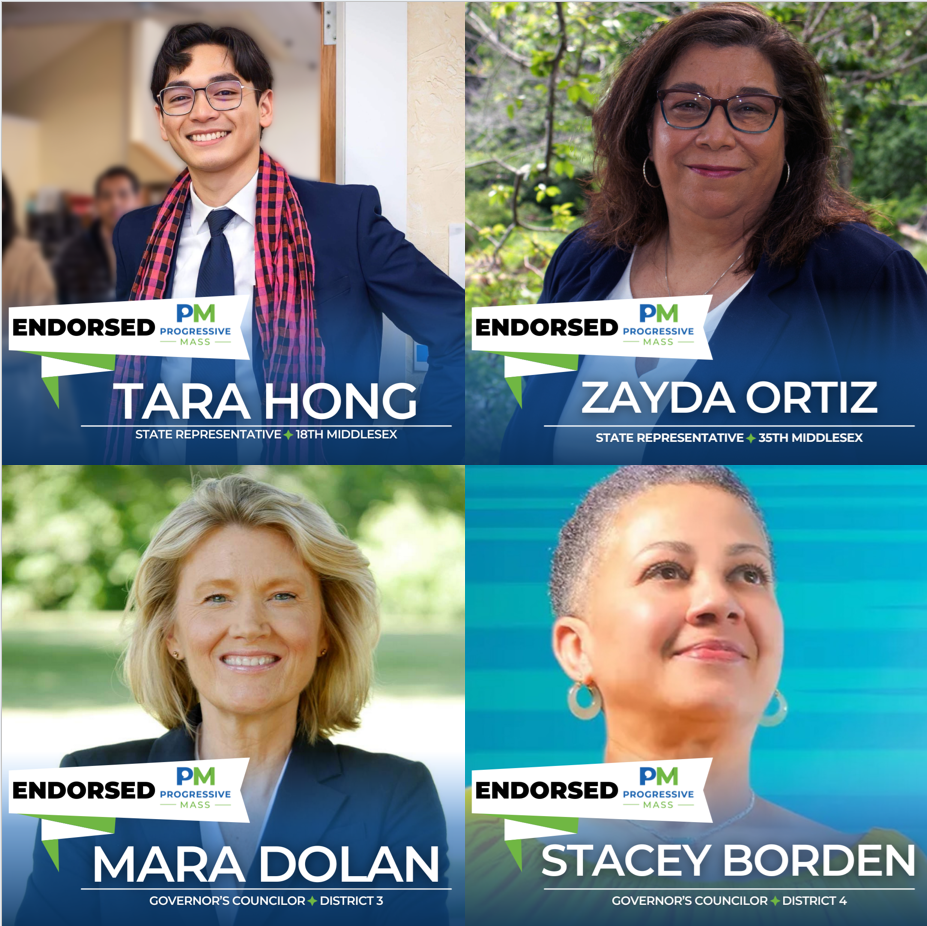 *Some New 2024 Endorsements* – Progressive Mass